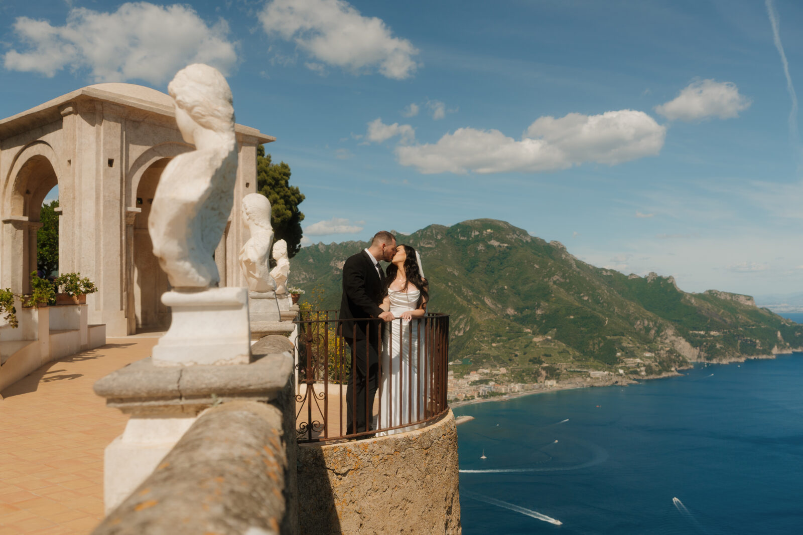 Amalfi Coast Elopement: Alexis & Blake Elope in Furore, Ravello, and Positano - Sheryl Anne ...